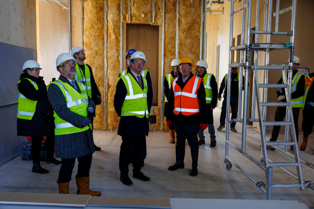 Celebrations raise the roof at ARU Peterborough’s newest building ...