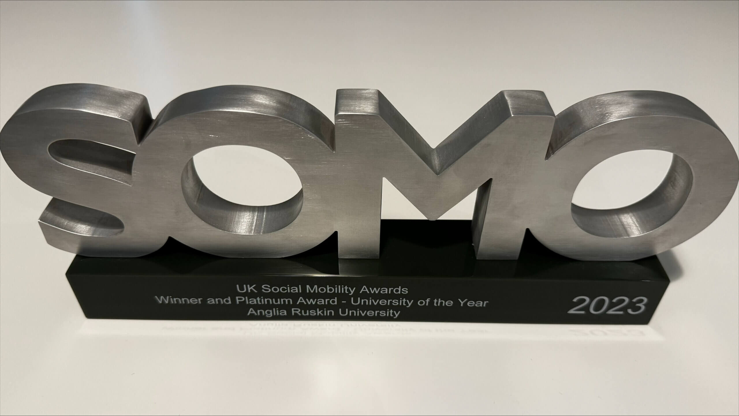 Peterborough's new university recognised as ARU scoops social mobility ...